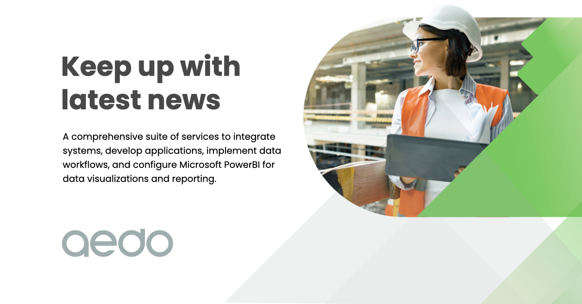 News & Events - Aedo | Your Construction Data Team
