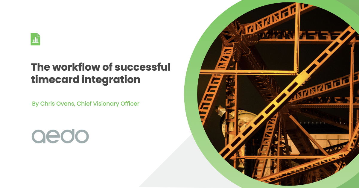The workflow of successful timecard integration - Aedo | Your ...